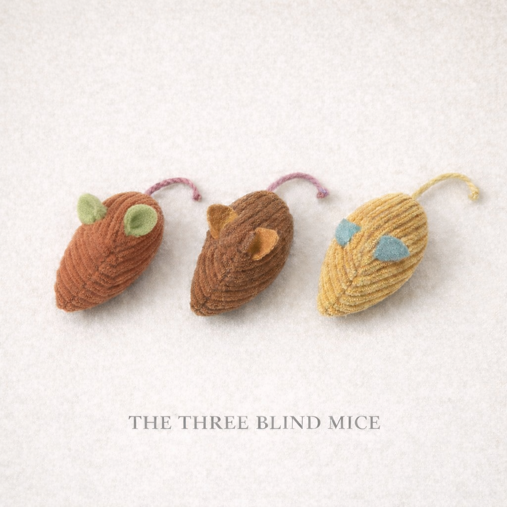 The Three Blind Mice – Only Cats by Pablo